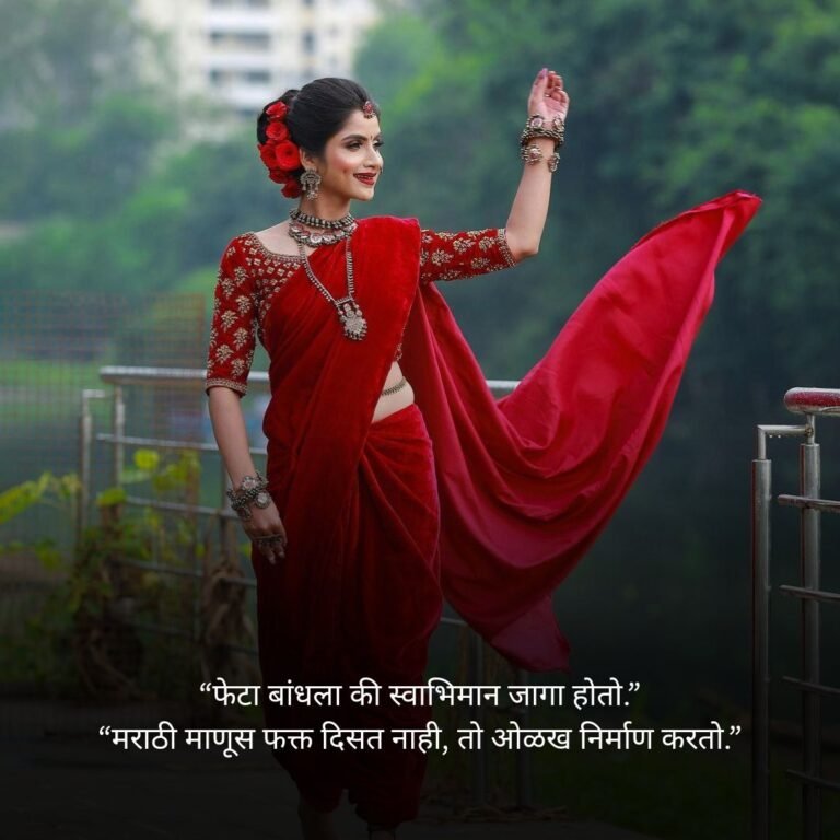 101+ Maharashtrian Look Quotes in Marathi – पारंपरिक आणि आकर्षक मराठी ...